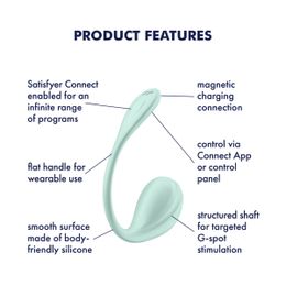 Satisfyer Smooth Petal, 11 cm, mit App