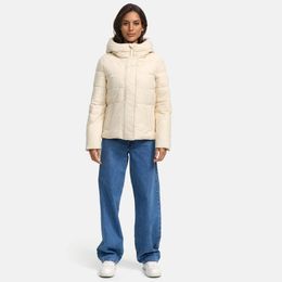 Outdoorjacke Marikoo "Marikoo Elira Damen Winterjacke N019", Damen, Gr. XL, beige (cream), Obermaterial: 100% Polyester PES., Jacken Outdoorjacke