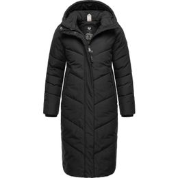 Wintermantel Ragwear "Wintermantel Suminka", Damen, Gr. M, schwarz, Obermaterial: 100% Polyester PES. Obermaterial: Futter: 100% Polyester PES. 100% Polyester PES., M&auml;ntel Wintermantel