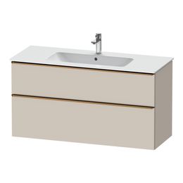 Duravit Waschtischunterschrank D-Neo 121x46,2cm, b geb/Ta m, 1 Kast, 1 Ausz. (DE4364004910000)