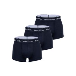 Marc O'Polo Boxershorts MARC O'POLO "Boxershort 3-PACK TRUNK 3er Pack", Herren, Gr. L, blau (navy), Obermaterial: 95% Baumwolle CO(Bio). 5% Elasthan EL., Unterhosen Boxershorts