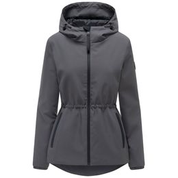 Outdoorjacke Marikoo "Marikoo Katzilein Damenjacke N127", Damen, Gr. XXL, grau (anthrazit), Obermaterial: 100% Polyester PES., Jacken Outdoorjacke