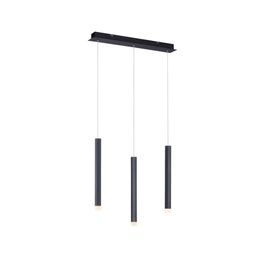 JUST LIGHT Pendelleuchte "BRUNO", schwarz, 3, H: 120cm, 1 Stk., Leuchten, LED, Pendelleuchte