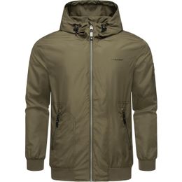 Outdoorjacke Ragwear "Outdoorjacke Stewie II", Herren, Gr. XL, gr&uuml;n (schwarz olive), Obermaterial: 100% Polyester PES. Obermaterial: Futter: 100% Polyester PES., Jacken Outdoorjacke