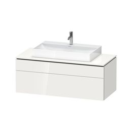 Duravit Waschtischunterschrank L-Cube 122x55cm, w g, 1 Schubk., 1 Ausz., wandh&auml;ngend (LC4882022220000)