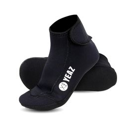 Neoprensocken YEAZ "Neoprensocken NEOSOCK GRIP", Gr. 46, schwarz, Obermaterial: 90% Neopren neoprene. 10% Nylon NY., Socken Neoprensocken