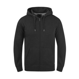 !Solid Kapuzensweatjacke SOLID "Kapuzensweatjacke SDBertiZip", Herren, Gr. S, grau (dar grau m), Obermaterial: 70% Baumwolle CO. 30% Polyester PES., Sweatjacken Kapuzensweatjacke