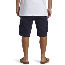 Bermudas Quiksilver "Crucial Battle Cargo", Herren, Gr. 28XS, blau (schwarz navy), Obermaterial:100% Walkfrottier;, Hosen Bermudas