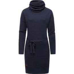 Sweatkleid Ragwear "Sweatkleid Babett Dress Intl.", Damen, Gr. L, N-Gr, blau (navy23), Obermaterial: 100% Baumwolle CO., Kleider Sweatkleid