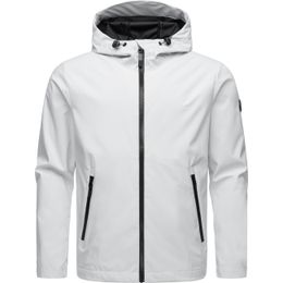 Softshelljacke Ragwear "Softshelljacke Shellwie", Herren, Gr. XXL, wei&szlig;, Obermaterial: 100% Polyester PES. Obermaterial: Futter: 100% Polyester PES., Jacken Softshelljacke