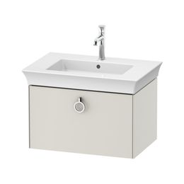 Duravit Waschtischunterschrank o. ES White Tulip 41x68,4x45,8cm, 1 A m G, Nord we. s-matt (WT4251039390010)