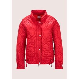Madeleine Mode Kurzjacke MADELEINE "Jacke Jacke aus leicht wattiertem Sommer-Stepp", Damen, Gr. 44, rot, Obermaterial: 100% Polyamid PA., Modern, normal, Jacken Kurzjacke