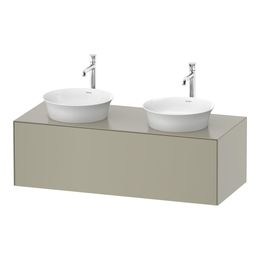 Duravit Waschtischunterschrank White Tulip 130x55cm, 1 AZ, 1 Pl, B bs, Tau s-matt (WT4978B6060)