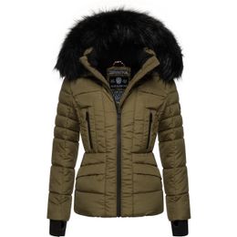 Steppjacke Navahoo "Winterjacke Adele", Damen, Gr. XXL, gr&uuml;n (millitary gr&uuml;n), Obermaterial: 100% Polyester PES. Obermaterial: Futter: 100% Polyester PES. 100% Polyester PES., Jacken Steppjacke