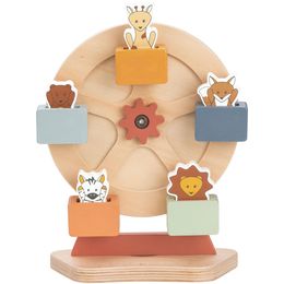 Greifspielzeug hauck "Play Fun Fair S, hauck Animals", bunt, Greifspielzeug, BabyB:11cm H:26cm L:19,5cm, FSC-zertifiziertes Holz, Kunststoff, Metall, Greifspielzeug, f&uuml;r hauck Play Tray, B:11cm H:26cm L:19,5cm