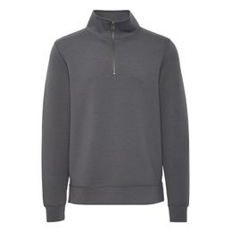 Troyer Casual Friday "Troyer CFSebastian", Damen, Gr. XXL, grau (schwarz shadow), Obermaterial: 80% Viskose CV. 13% Polyester PES. 7% Elasthan EL., Pullover Troyer