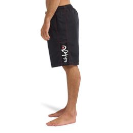 Boardshorts Quiksilver "YG Last Stance Volley 21", Herren, Gr. M, schwarz, Obermaterial: 100% Microfaser;, Hosen Boardshorts