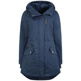 Parka oxmo "Parka OXBella", Damen, Gr. S, blau (insignia b), Obermaterial: 100% Polyester PES., M&auml;ntel Parka
