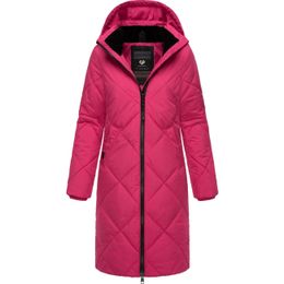 Steppmantel Ragwear "Steppmantel Rebela", Damen, Gr. S, pink (fuchsia), Obermaterial: 100% Polyester PES. Obermaterial: Futter: 100% Polyester PES. 100% Polyester PES., M&auml;ntel Steppmantel