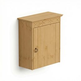 H&auml;ngeschrank OTTO HOME "Indra, Badschrank, Badm&ouml;bel, Badezimmerschrank", natur, B:46cm H:52cm T:32cm, Massivholz, Schr&auml;nke, H&auml;ngeschrank, aus massiver Kiefer, FSC-zertifiziert