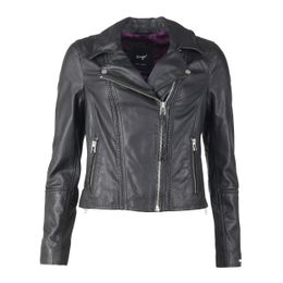 Lederjacke Maze "Lederjacke Manti", Damen, Gr. M, schwarz, Obermaterial: 100% Lammleder LEL. Futter: 100% Polyester PES., Jacken Lederjacke
