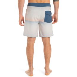 Boardshorts Quiksilver "Surfsilk Straight Leg 18", Herren, Gr. 30S, wind chime connect, Obermaterial: 88% Microfaser, 12% Elasthan;, Hosen Boardshorts