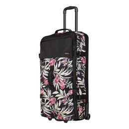 Reisetasche Roxy "Big Souvenir", Damen, anthrazit wind swept floral, Obermaterial: 100% Microfaser;, Taschen Reisetasche