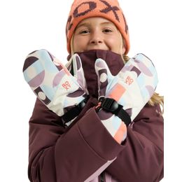 Snowboardhandschuhe Roxy "Roxy Jetty Girl", Damen, Gr. L, whisper wei&szlig; winter font, Obermaterial: 50% Microfaser, 50% Polyurethan;, Handschuhe Snowboardhandschuhe