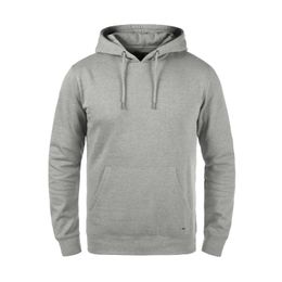 !Solid Kapuzenpullover SOLID "Hoodie SDBert", Herren, Gr. L, grau (lig grau m), Web, Obermaterial: 70% Baumwolle CO. 30% Polyester PES., unifarben, Pullover Kapuzenpullover