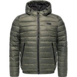 Steppjacke Ragwear "Steppjacke Vellos YOUMODO", Herren, Gr. M, gr&uuml;n (schwarz olive), Obermaterial: 100% Polyester PES. Obermaterial: Futter: 100% Polyester PES. 100% Polyester PES., Jacken Steppjacke