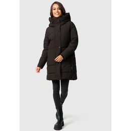 Winterjacke Marikoo "Marikoo Karumikoo XVI Damen Winterjacke B987", Damen, Gr. 5XL, schwarz, Obermaterial: 100% Polyester PES., Jacken Winterjacke