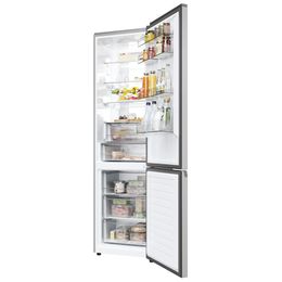Haier K&uuml;hl-/Gefrierkombination "HDPW7620AANPK", Energieeffizienz: A, silber (edelstahlfront, inox), B:59,5cm H:205cm T:66,7cm, K&uuml;hlschr&auml;nke, Absolut effizient: Nur 92 kWh j&auml;hrlicher Energieverbrauch, K&uuml;hl-/Gefrierkombination