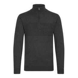 Troyer INDICODE "Troyer IDErno", Herren, Gr. L, grau (charcoal mix), Obermaterial: 80% Baumwolle CO. 20% Polyamid PA., Pullover Troyer