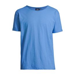 T-Shirt SALZHAUT "Shirt KIMM", Damen, Gr. XL, blau (ocean blau), Obermaterial: 100% Baumwolle CO., Shirts T-Shirt