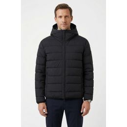 Steppjacke BOSS Green "OW Riplite JT HD", Herren, Gr. L, dunkelblau402, Web, Obermaterial: 100% Polyamid. F&uuml;llung: 80% Entendaune, 20% Entenfeder, unifarben, regular fit normal, hoch geschlossener Ausschnitt, elastischer Bund, Jacken Steppjacke, abenehmbare Kapuze wasserabweisend regular fit, 4-Wege Stretch