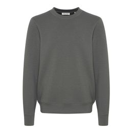 Longpullover Casual Friday "Sweatshirt CFSebastian", Herren, Gr. 3XL, grau (schwarz shadow), Obermaterial: 80% Viskose CV. 13% Polyester PES. 7% Elasthan EL., Sweatshirts Longpullover