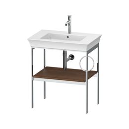 Duravit Waschtisch-Konsole White Tulip 68,4x45cm, Me, bo, HTH r, US Nussb mass. (WT4543R7777)