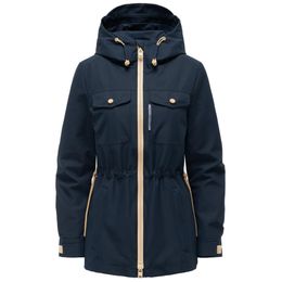 Outdoorjacke Marikoo "Marikoo Sohaa Damen Parka N132", Damen, Gr. XL, blau (navy), Obermaterial: 100% Polyester PES., Jacken Outdoorjacke