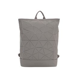 Rucksack SURI FREY "Rucksack SFY SURI Sports Jessy-Lu", Damen, Gr. B/H/T: 37cm x 40cm x 11cm, grau (grau 800), Obermaterial: 60% Polyurethan PU. 40% Polyester PES., Rucks&auml;cke Rucksack