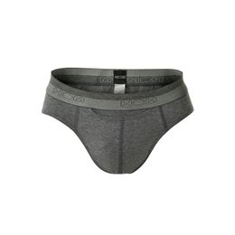 Slip HOM "Slip 1er Pack", Herren, Gr. L, grau, Obermaterial: 65% Baumwolle CO. 22% Modal CMD. 13% Elasthan EL., Unterhosen Slip
