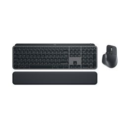 Logitech Tastatur "MX Keys Combo for Bussiness", grau (grau, schwarz), B:5,8cm H:17,4cm T:13,9cm, Tastaturen, Tastatur