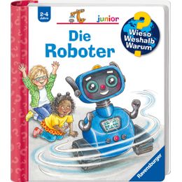 Kinderbuch Ravensburger "Wieso? Weshalb? Warum? junior, Band 78 - Die Roboter", bunt, B:18cm H:19,7cm, B&uuml;cher, Kinderbuch, Made in Europe