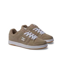 Sneaker DC Shoes "Manteca 4", Damen, Gr. 8(39), braun (tan), Obermaterial:53.02% Leder, 46.98% Synthetikmaterial;, Schuhe Sneaker