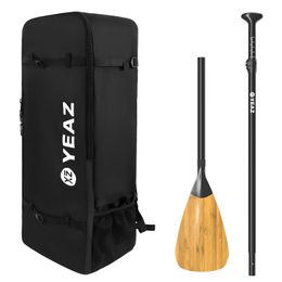 YEAZ Rucksack & Carbon-Bambus Paddel KIT BAMBOO