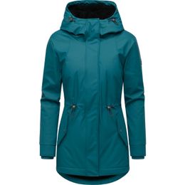 Funktionsjacke Ragwear "Funktionsjacke Monadis Rainy Warm", Damen, Gr. L, gr&uuml;n (ocean gr&uuml;n), Obermaterial: 100% Polyester PES. Obermaterial: Futter: 100% Polyester PES. 100% Polyester PES., Jacken Funktionsjacke