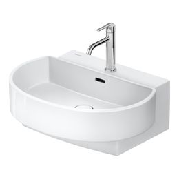 Duravit Waschtisch Balcoon 60x48cm, we. hgl, m Hahnl., &Uuml;L, Hahnloch (241160AA00)