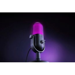 Razer Streaming-Mikrofon "Seiren V3 Chroma", schwarz, B:9cm H:21,3cm T:9cm, Mikrofone, Streaming-Mikrofon