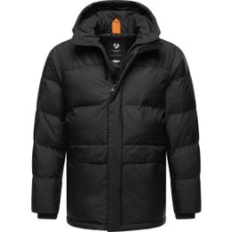 Steppjacke Ragwear "Steppjacke Mikkesh", Herren, Gr. M, schwarz, Obermaterial: 100% Polyester PES. 100% Nylon NY. Obermaterial: Futter: 100% Polyester PES. 100% Polyester PES., Jacken Steppjacke