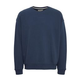 Longpullover Blend "Sweatshirt BHSweatshirt", Herren, Gr. XXL, blau (marineblaus), Obermaterial: 60% Baumwolle CO. 40% Polyester PES., Pullover Longpullover