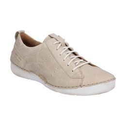 Schn&uuml;rschuh Josef Seibel "Fergey 56, creme", Damen, Gr. 44, beige (creme), Obermaterial: 100% Rindsleder Leather cow., Schuhe Schn&uuml;rschuh
